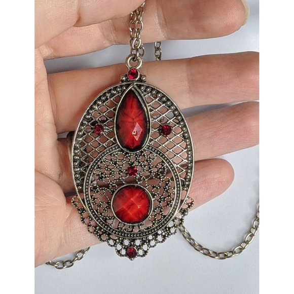 Jewelry | Gothic Blood Gem Pendant Necklace | Poshmark
